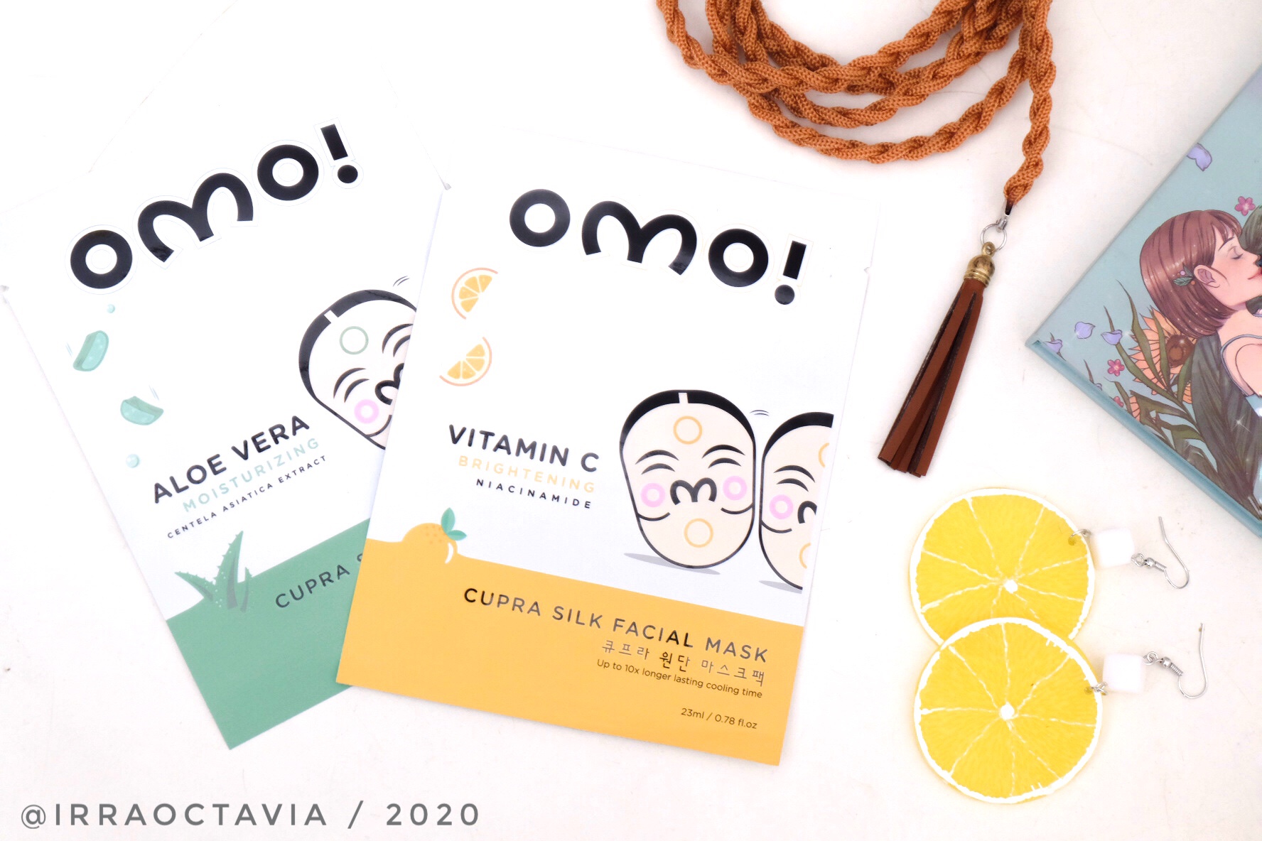 [Review] Masker Korea OMO! Dengan Material Cupra Silk